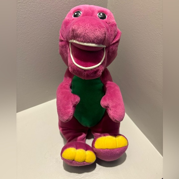 Toys | 16 Plush Barney The Dinosaur Trex | Poshmark